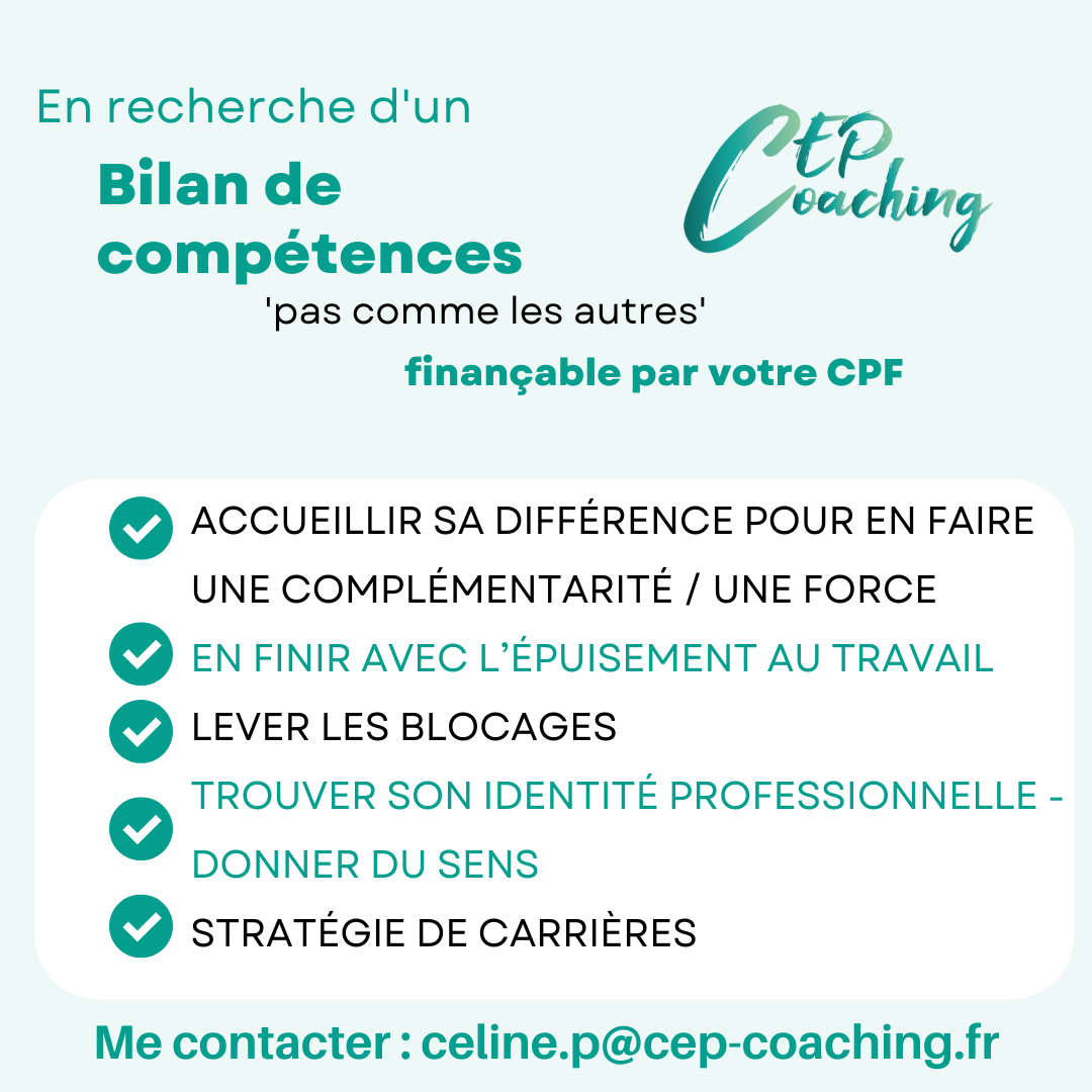 Bilan de compétences - Céline Perrier